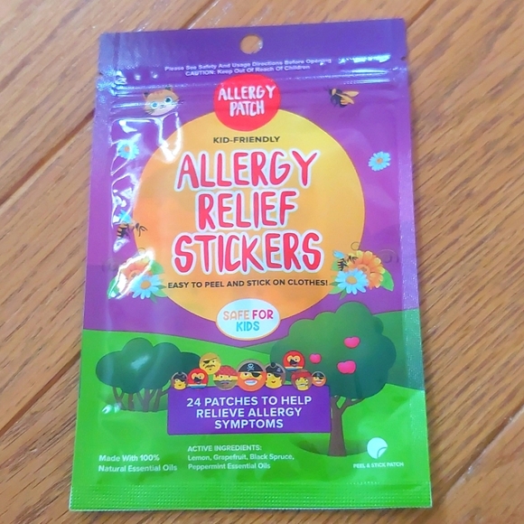 The Natural Patch | Other | Natural Patch Allergy Relief Stickers ...